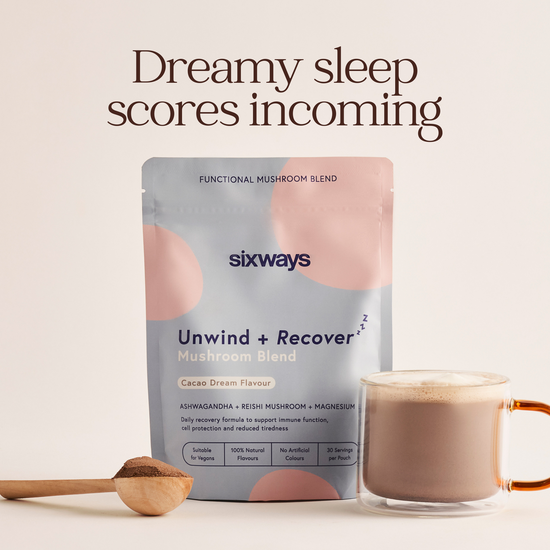 Unwind + Recover Reishi Mushroom Blend – Sixways.co