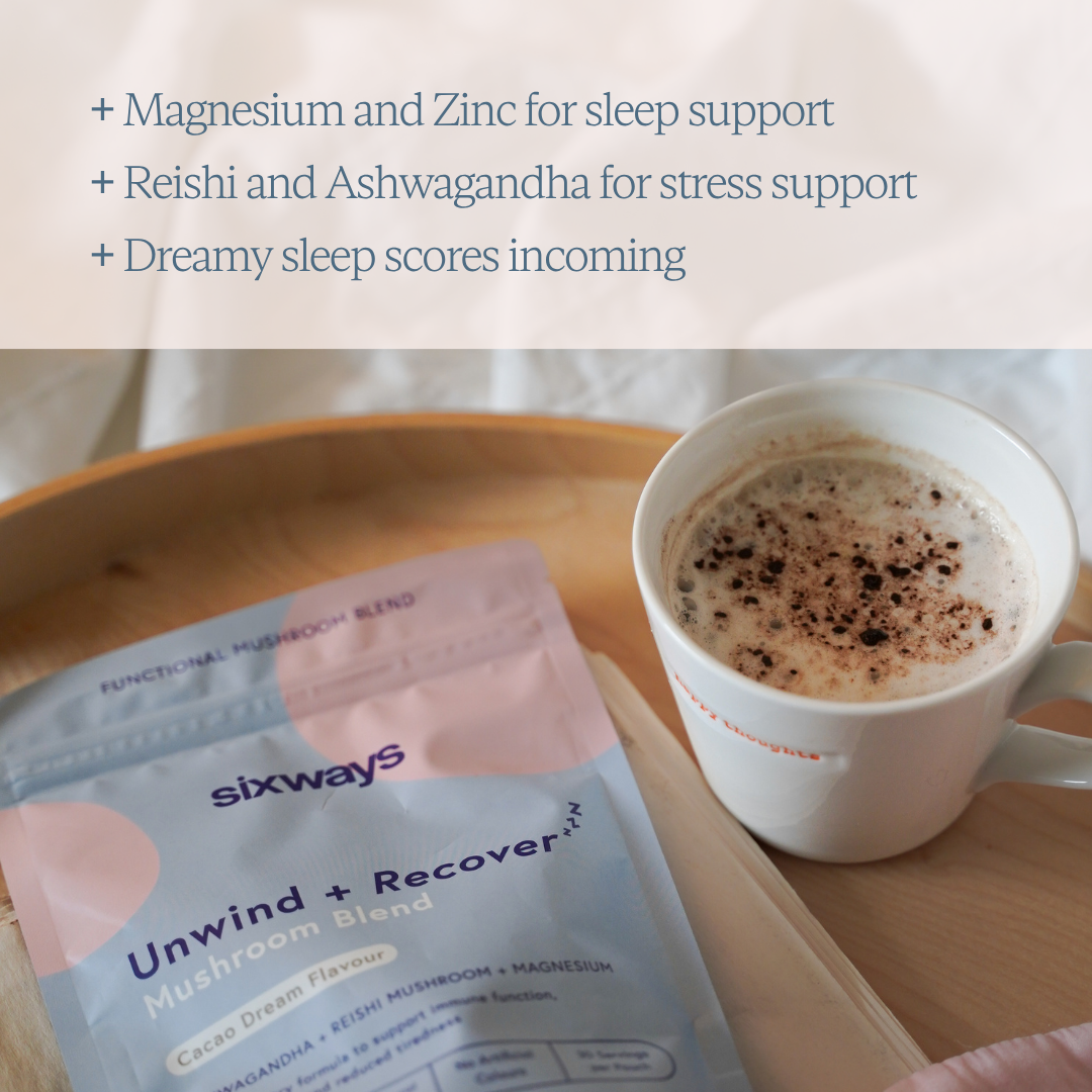 Unwind + Recover Reishi Mushroom Blend – Sixways.co